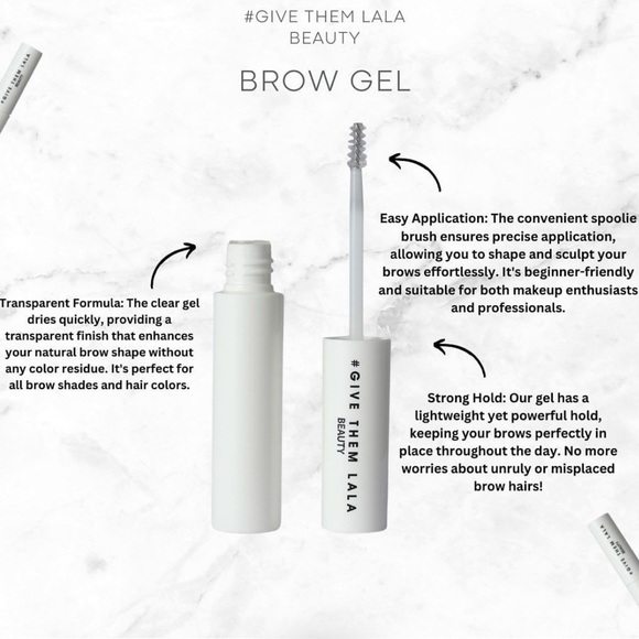 Give Them Lala | Makeup | Give Them Lala Beauty Brow Gel | Poshmark